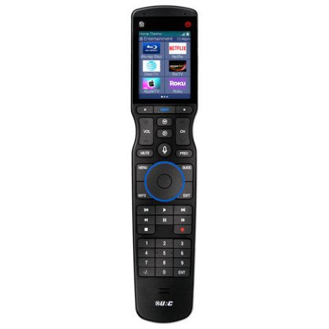 URC TRC-1480 Handheld Remote with Voice Control and LCD Screen