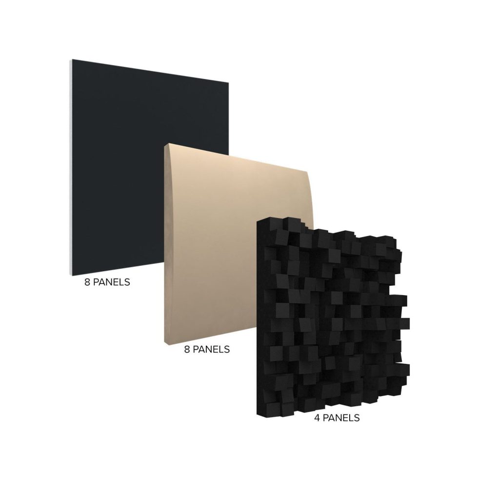 Vicoustic Home Theater Level 1 Acoustic Treatment Package for Medium ...